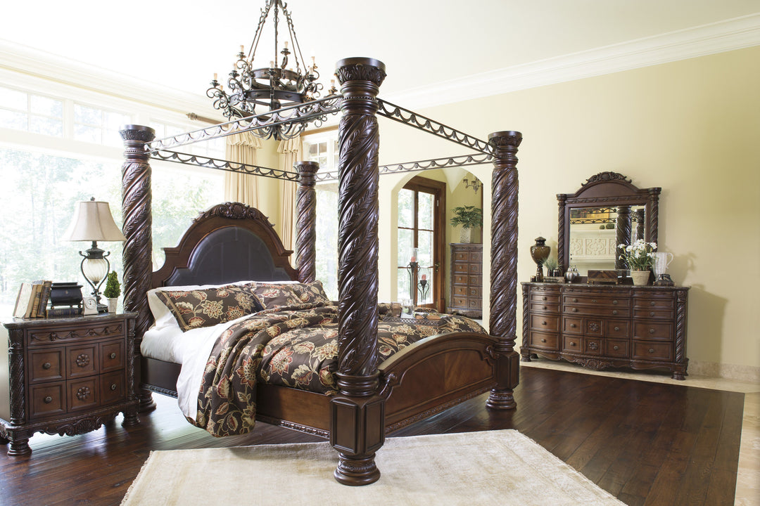 Bedroom sets king canopy store